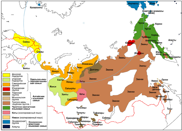 Indigenous maps of contemporary Russia – Indigenous Russia